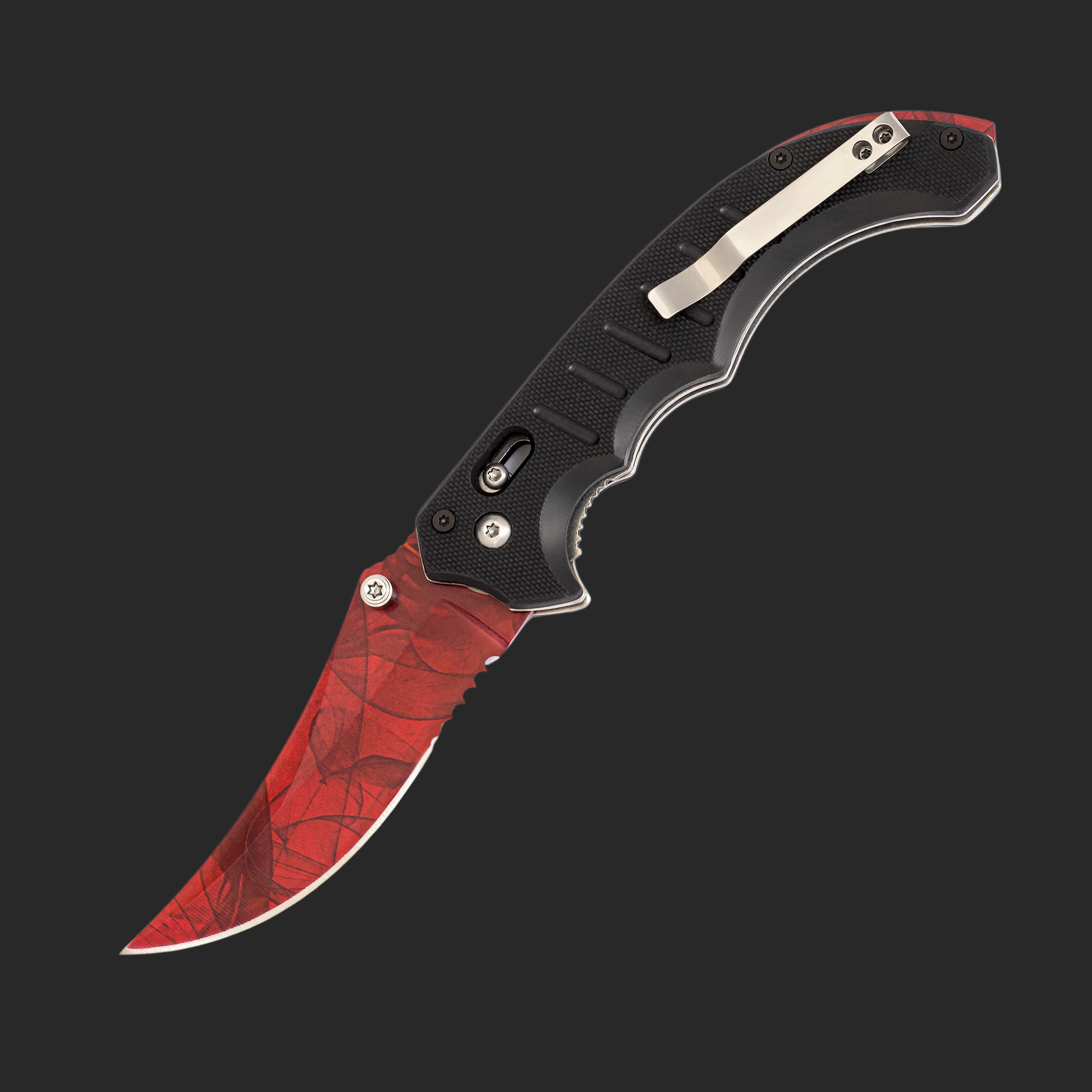 Flip Knife Ruby | Real Life Knife | CS2-maßgeschneidertes IRL